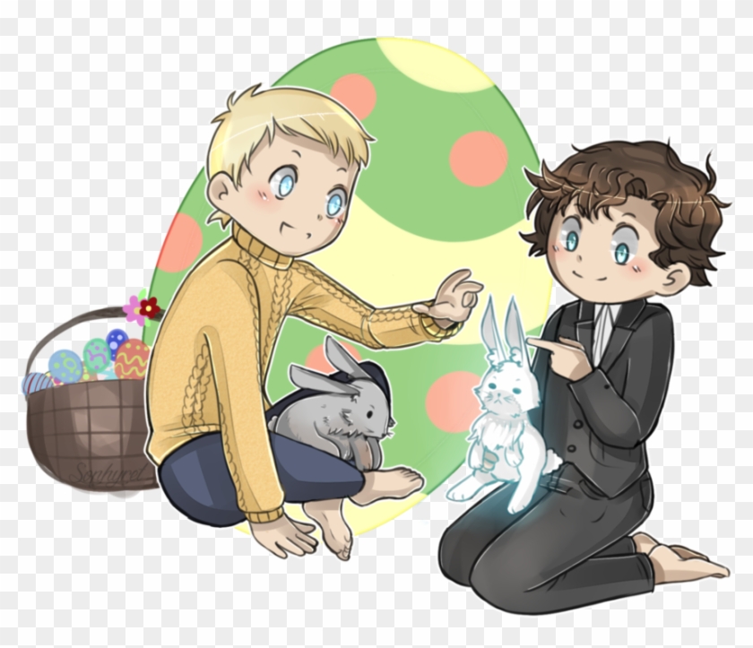Chibi Sherlock And John